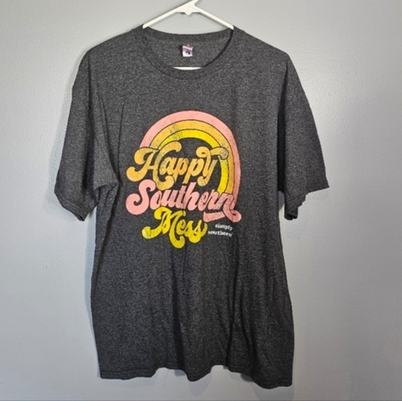 Simply Southern | Tops | Happy Southern Mess Tee By Simply Southern ...
